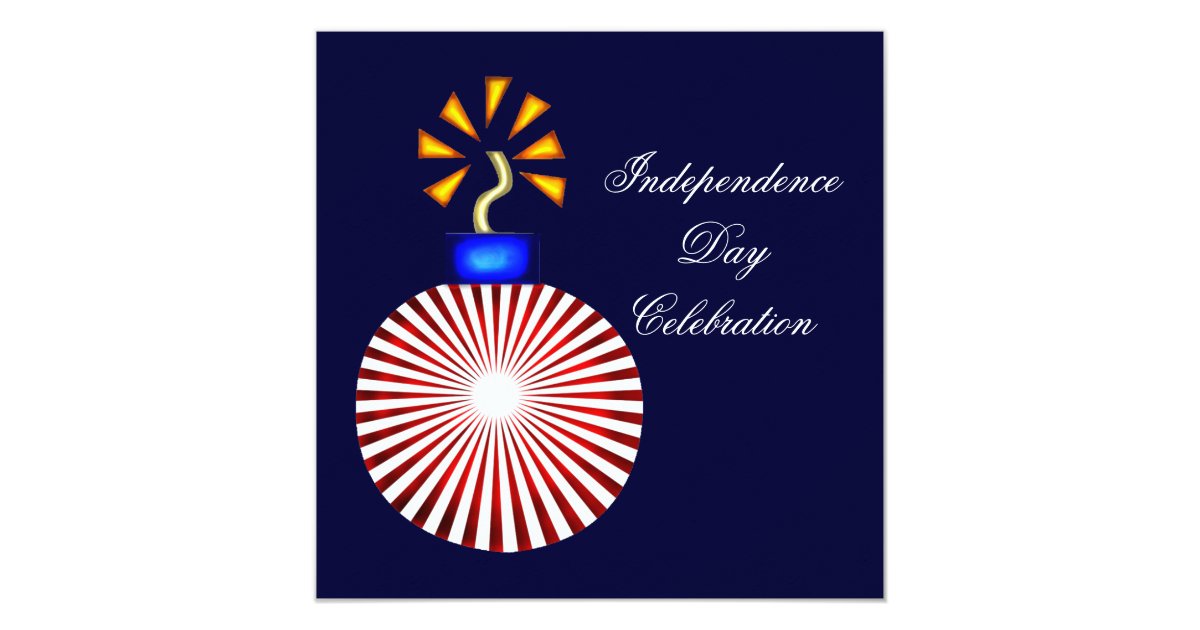 Independence Day Party Invitation | Zazzle.com
