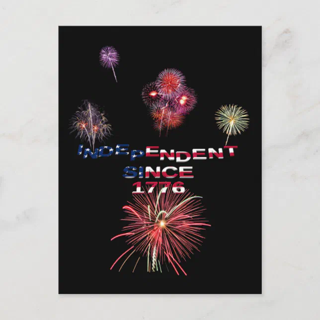 Independence Day Postcard | Zazzle