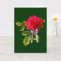 Independence Day Rose Card | Zazzle