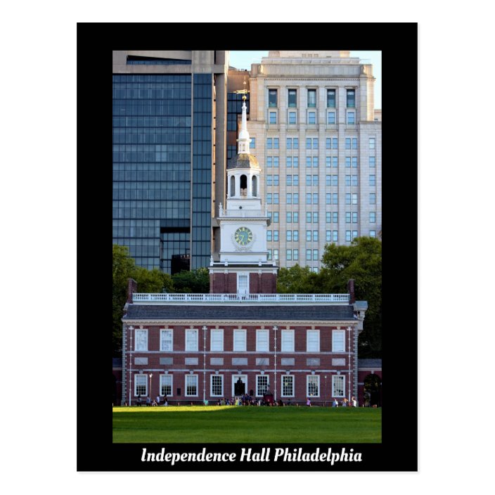 Independence Hall Philadelphia Postcard | Zazzle.com