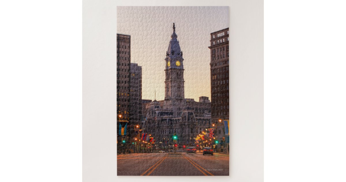 Independence Hall, Philly 1000pc jigsaw puzzle | Zazzle