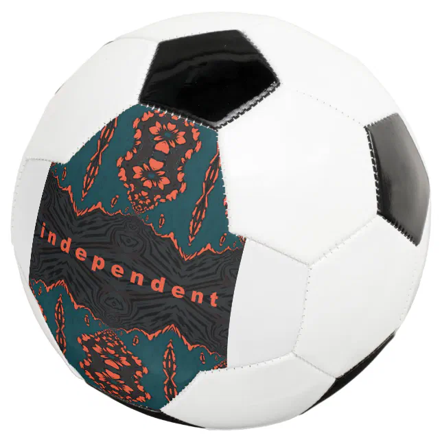 Independent and Proud! Soccer Ball | Zazzle