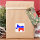 INDEPENDENT & BIPARTISAN - Donkey/Elephant Hybrid Square Sticker | Zazzle