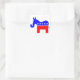 INDEPENDENT & BIPARTISAN - Donkey/Elephant Hybrid Square Sticker | Zazzle