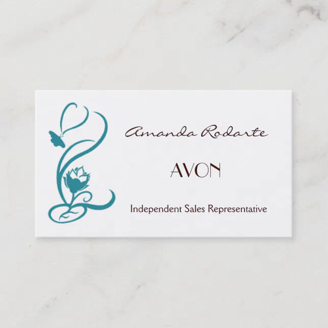 Independent Sales Representative , Amanda Rodarte Business Card | Zazzle