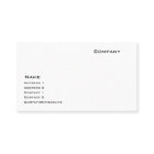 Indestructible Paper Stock Business Card | Zazzle