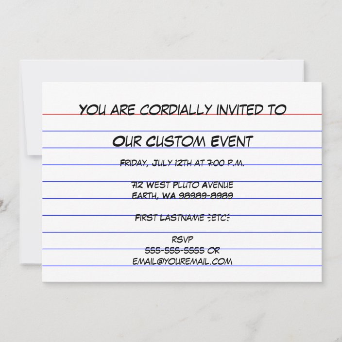 Index Card | Zazzle