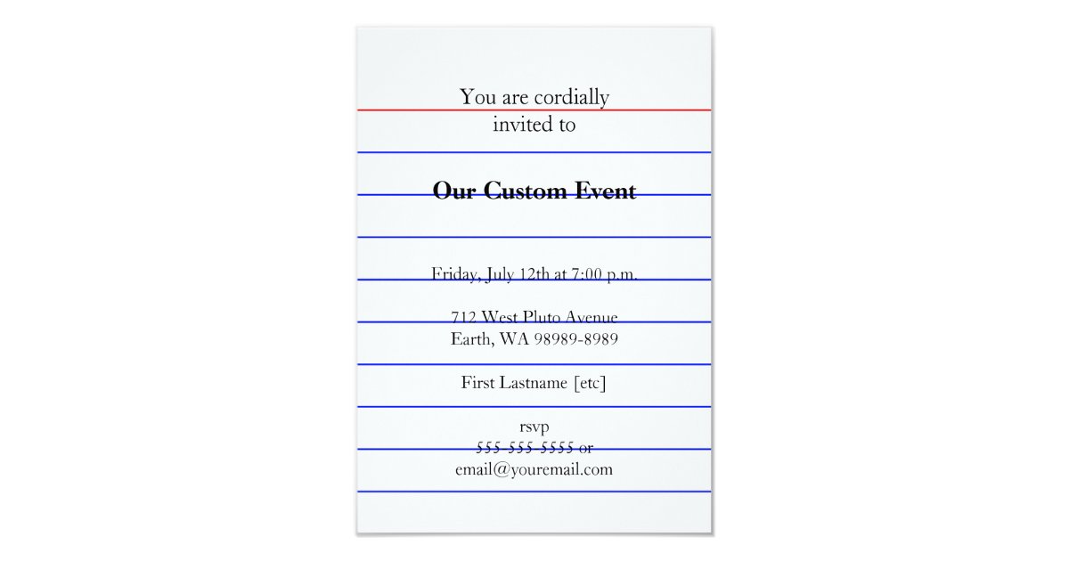 Index Card | Zazzle.com