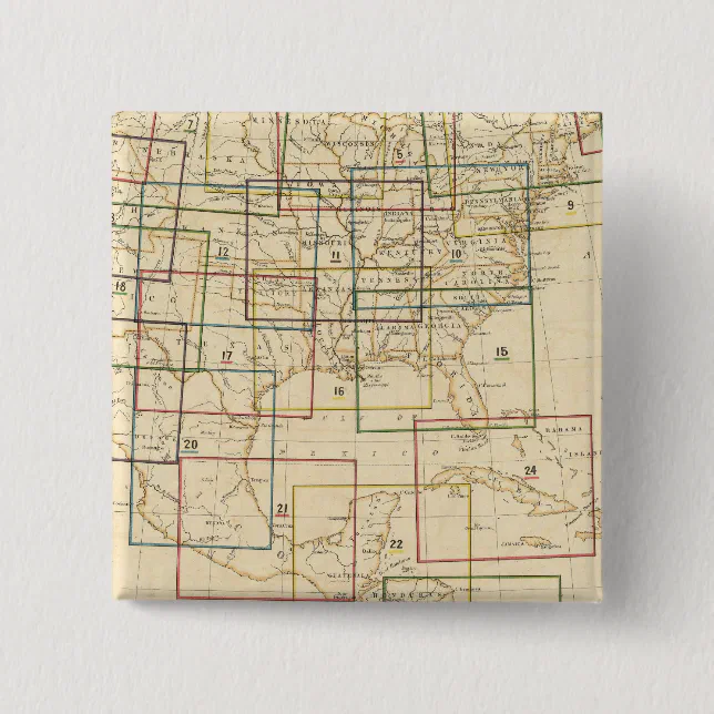 Index Map Explanation of Signs Used In The Atlas Button | Zazzle