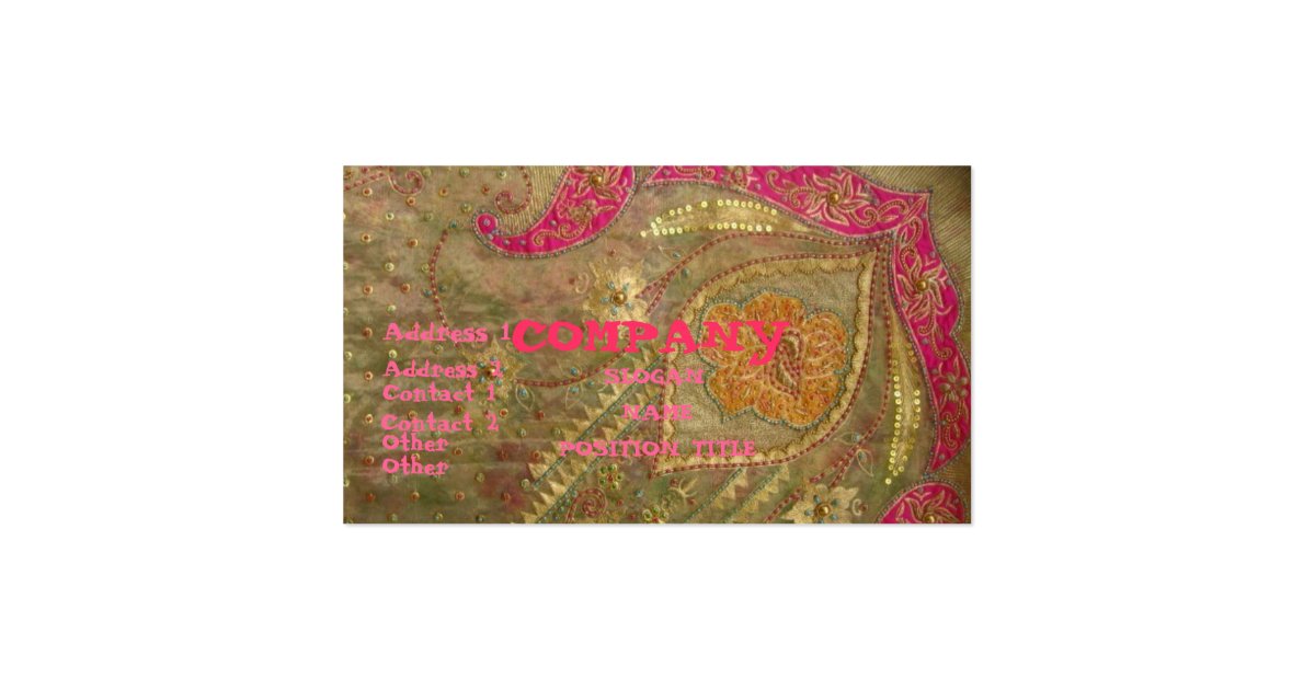 India Business Card | Zazzle