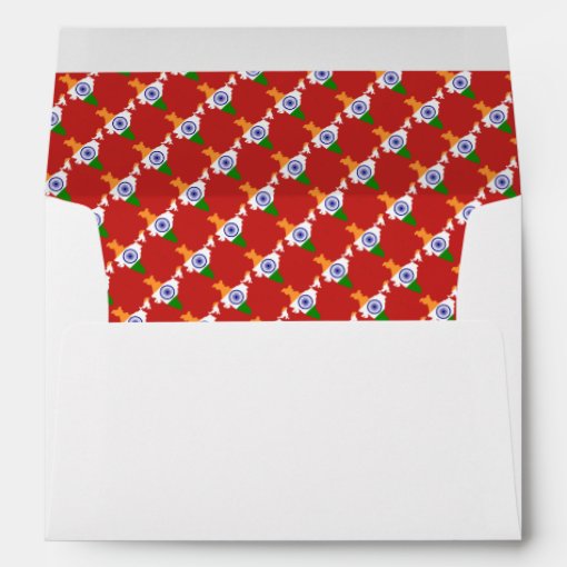 INDIA Christian Custom Wedding RED Envelope | Zazzle