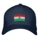 India flag embroidered flexfit hat | Zazzle