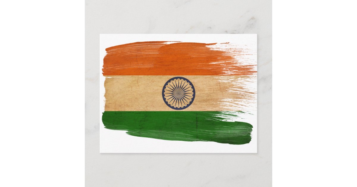 India Flag Postcards | Zazzle