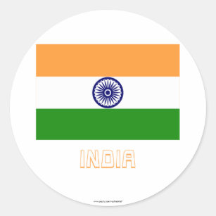India Flag Stickers & Sticker Designs | Zazzle