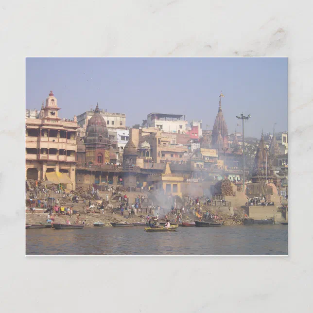 India Ganges River Postcard | Zazzle