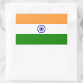 India – Indian National Flag Rectangular Sticker | Zazzle
