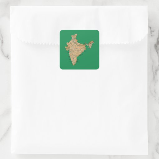 India Map Sticker | Zazzle