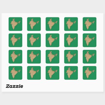 India Map Sticker | Zazzle