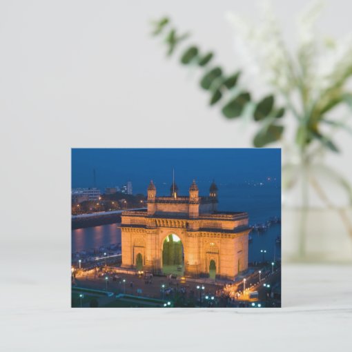 INDIA, Mumbai (Bombay): Gateway of India / Postcard | Zazzle
