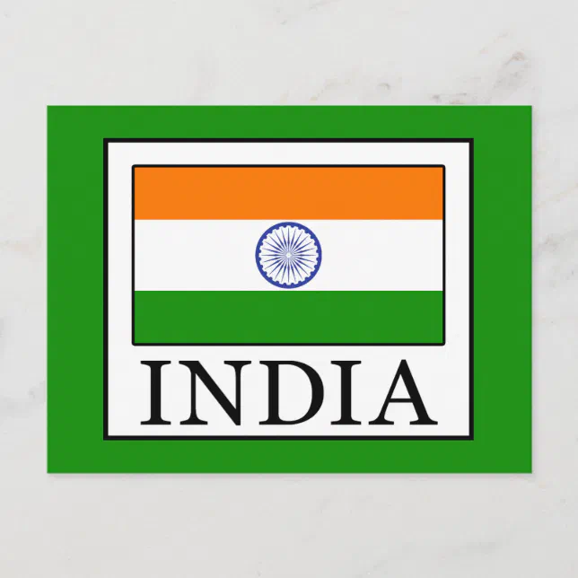 India Postcard | Zazzle