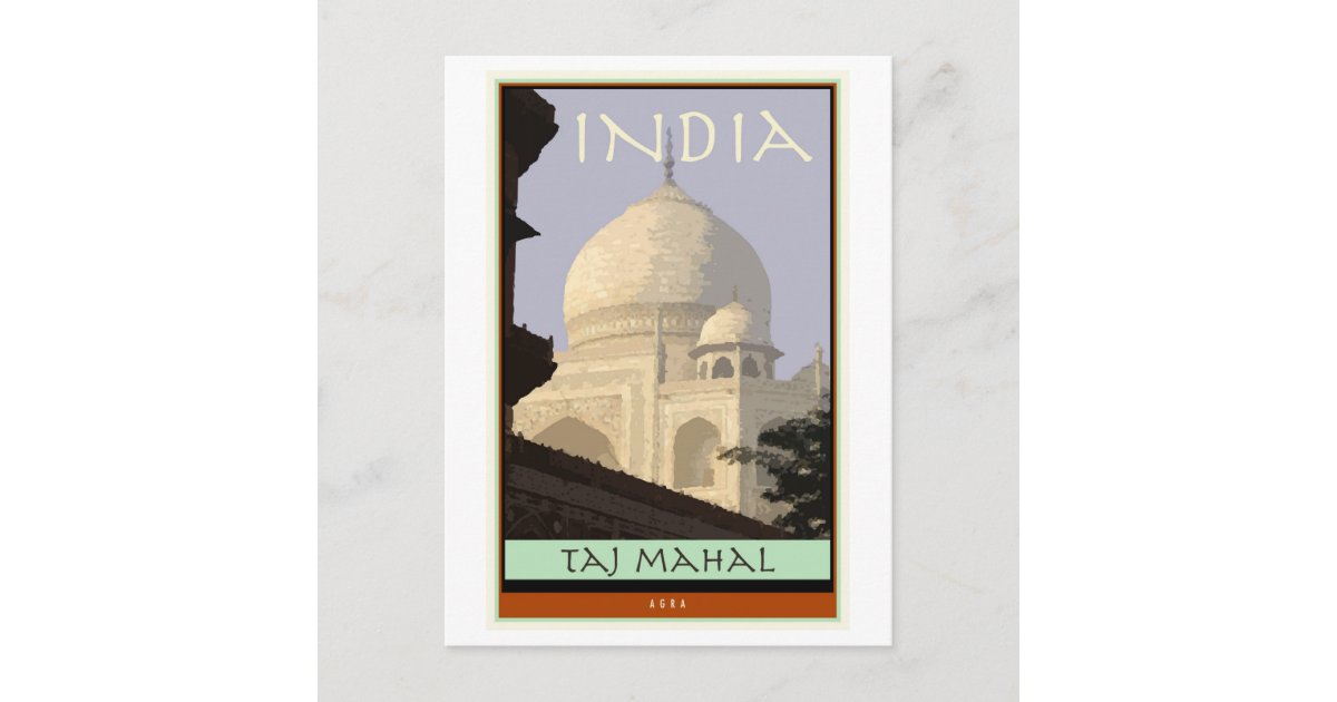 India Postcard | Zazzle