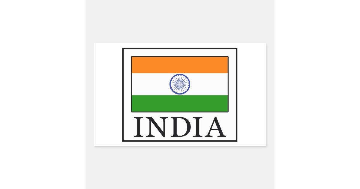 India sticker | Zazzle