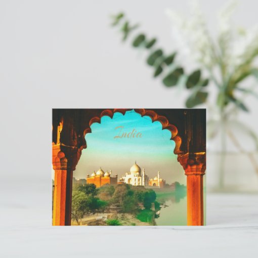 India Taj Mahal Postcard | Zazzle
