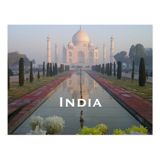 India Vintage Travel Tourism Add Postcard | Zazzle.com