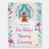 Indian Baby Naming sign Cradle ceremony welcome | Zazzle