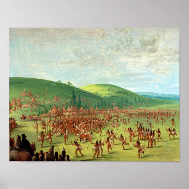 Indian Ball Game Poster | Zazzle