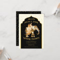 Indian Bride Groom Elephant Wedding Invitation | Zazzle
