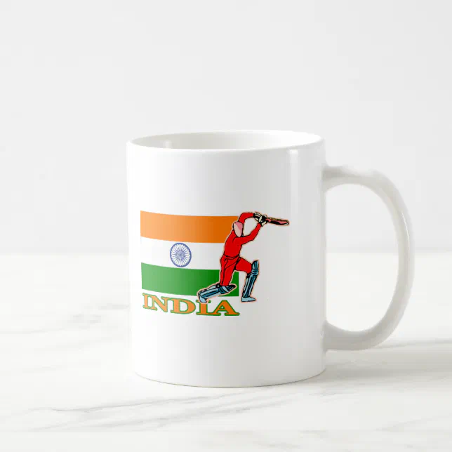 Indian Cricket Player Coffee Mug | Zazzle
