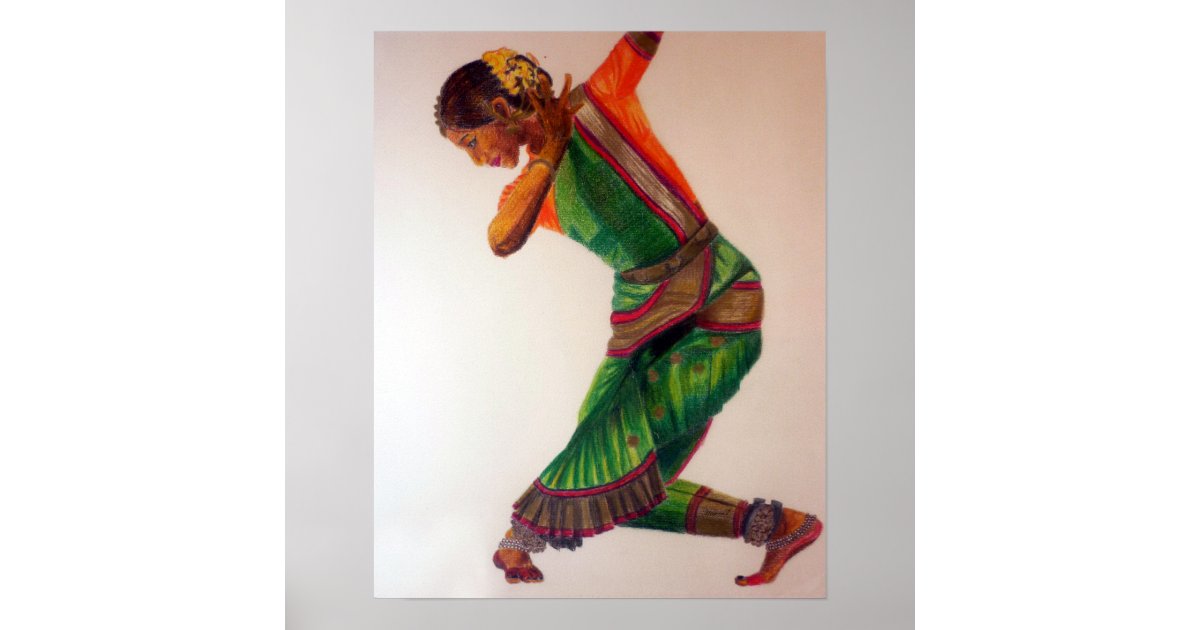 Indian Dance II Poster | Zazzle