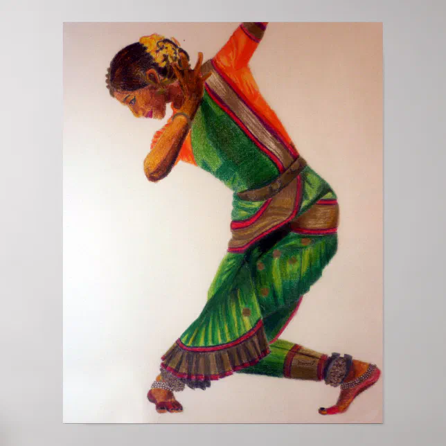 Indian Dance II Poster | Zazzle