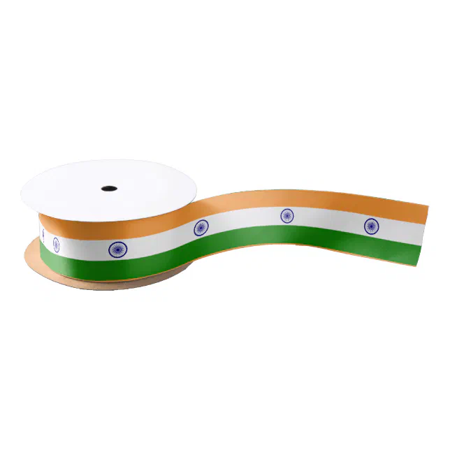Indian flag ribbon | Zazzle