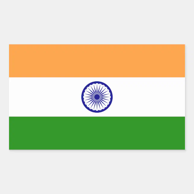 Indian* Flag Sticker | Zazzle