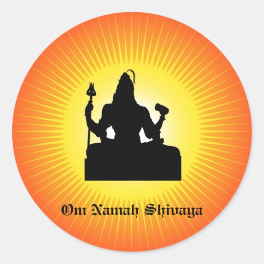 Indian God Shiva - Sticker | Zazzle.com