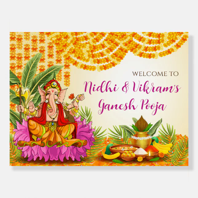 Indian Grihapravesh signs & Gruhapravesham sign | Zazzle