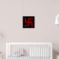 indian traditional hindu swastika symbol religion poster | Zazzle
