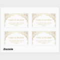 Indian Wedding Address Labels, Wedding Stickers | Zazzle
