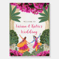 Indian welcome board for your Hindu wedding sign | Zazzle