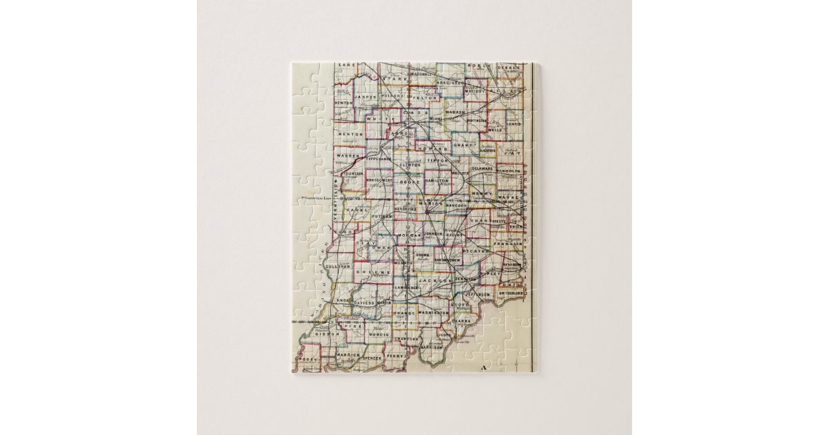 Indiana 2 jigsaw puzzle | Zazzle