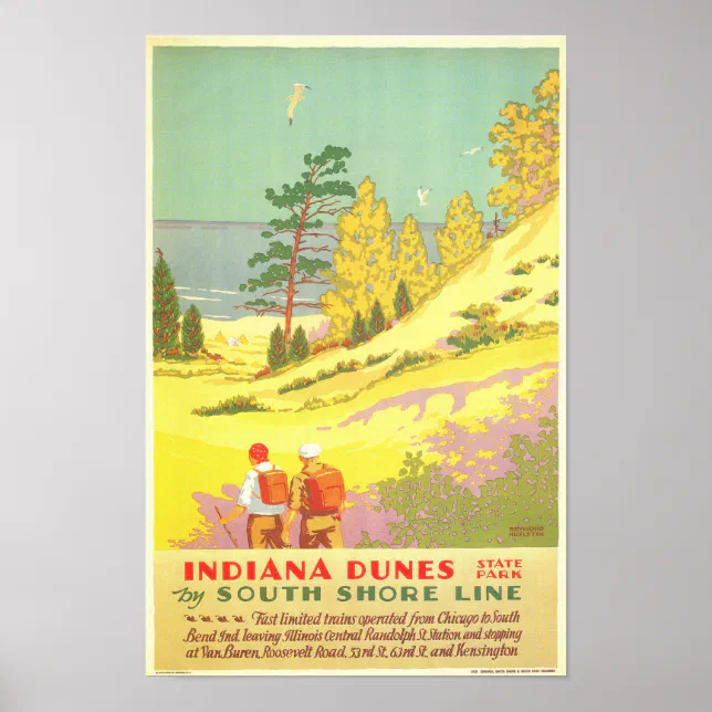 Indiana Dunes State Park Poster | Zazzle