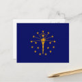Indiana State Flag Design Postcard | Zazzle