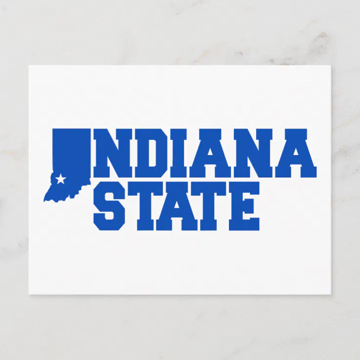 Indiana State Logo Postcard | Zazzle