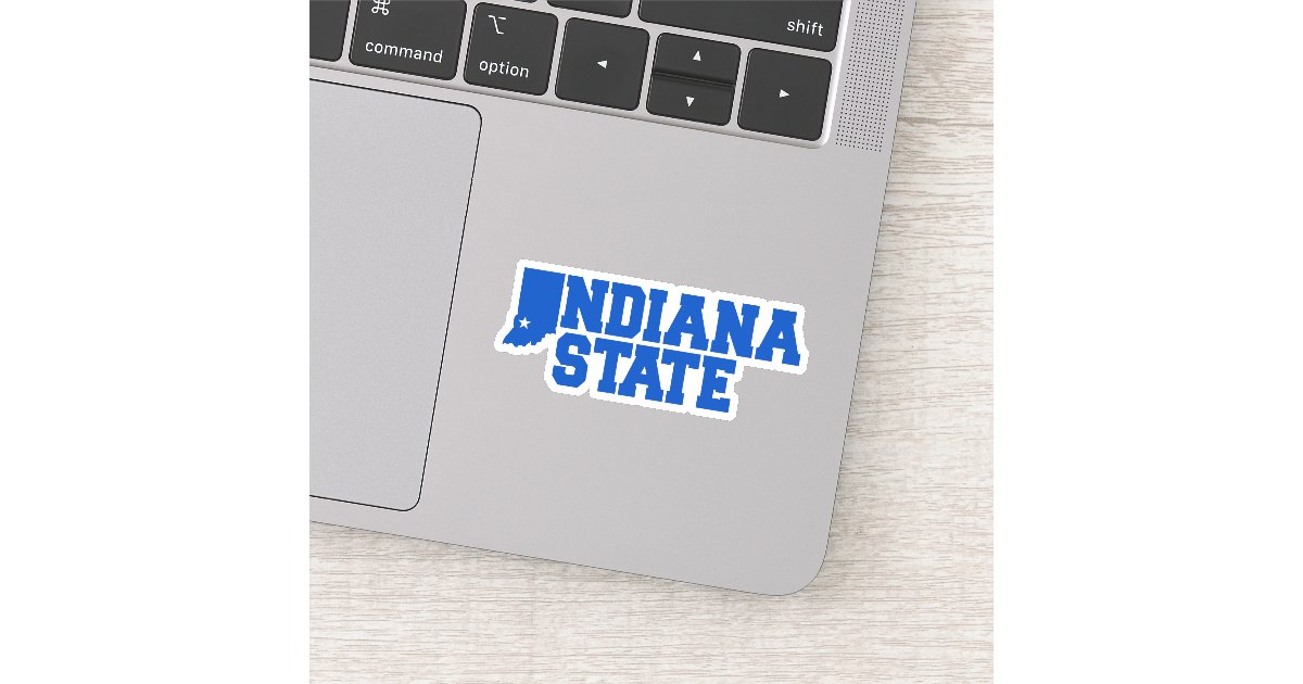 Indiana State Logo Sticker | Zazzle