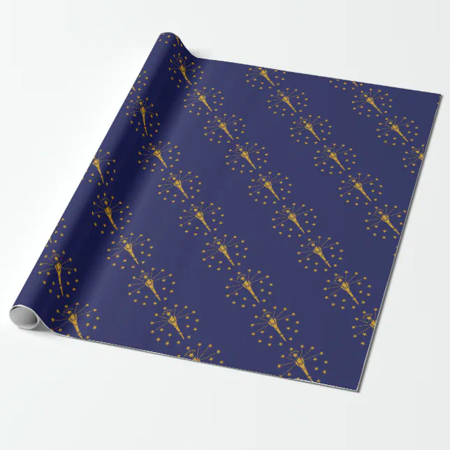 Indiana Wrapping Paper | Zazzle