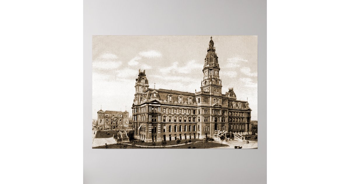 Indianapolis Indiana Old Marion County Courthouse Poster | Zazzle