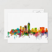 Indianapolis Indiana Skyline Postcard | Zazzle