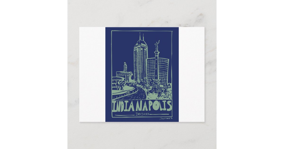 Indianapolis Postcard | Zazzle